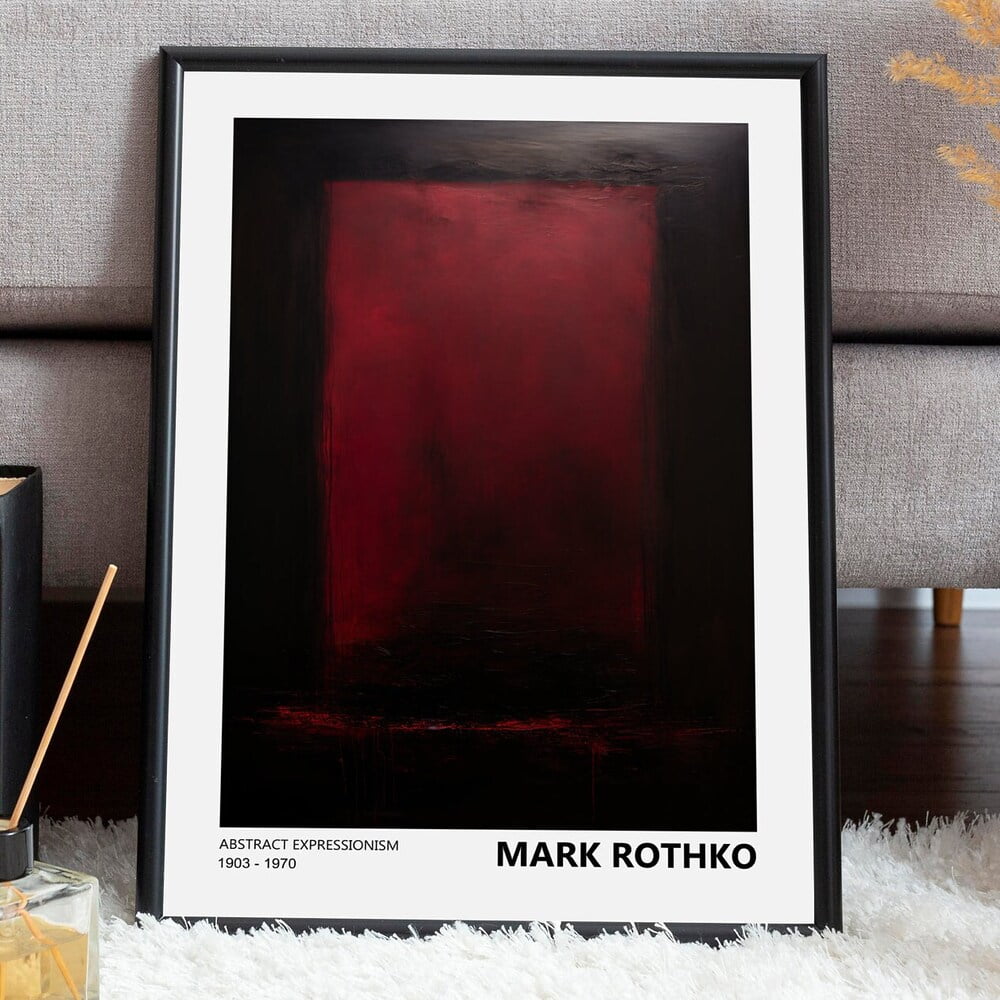 DOPAPRINT Rothko Poster - High Quality Abstract Rothko Wall Art, Mark ...