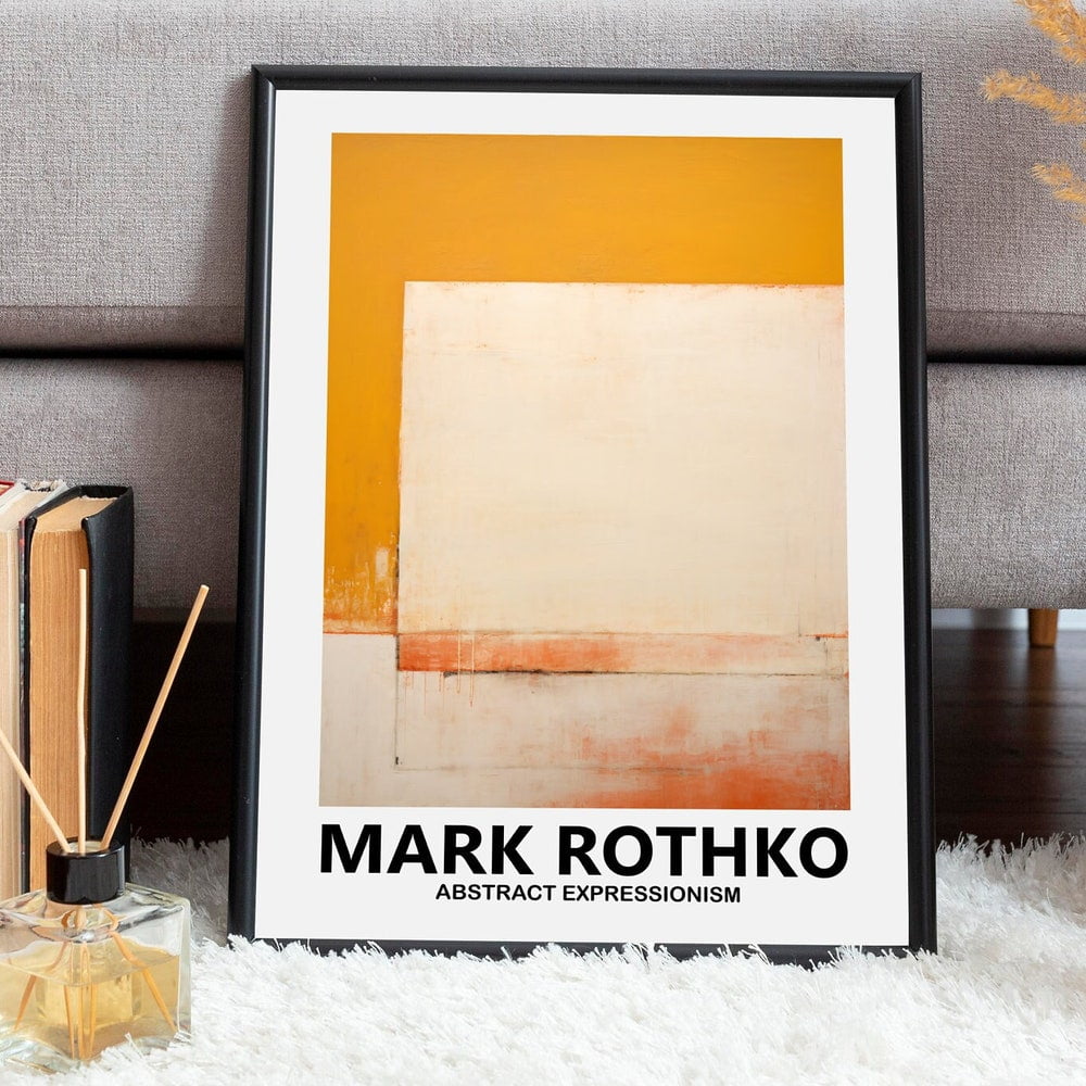 DOPAPRINT Rothko Poster - High quality abstract Rothko wall art ...