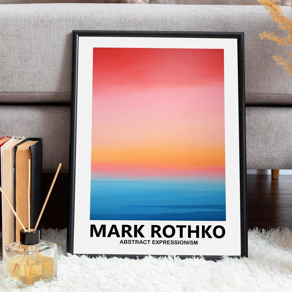 DOPAPRINT Rothko Poster - High quality abstract Rothko wall art ...