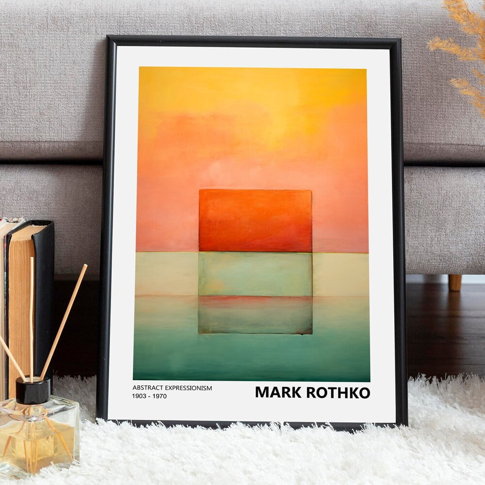 DOPAPRINT Rothko Poster - High quality abstract Rothko wall art ...
