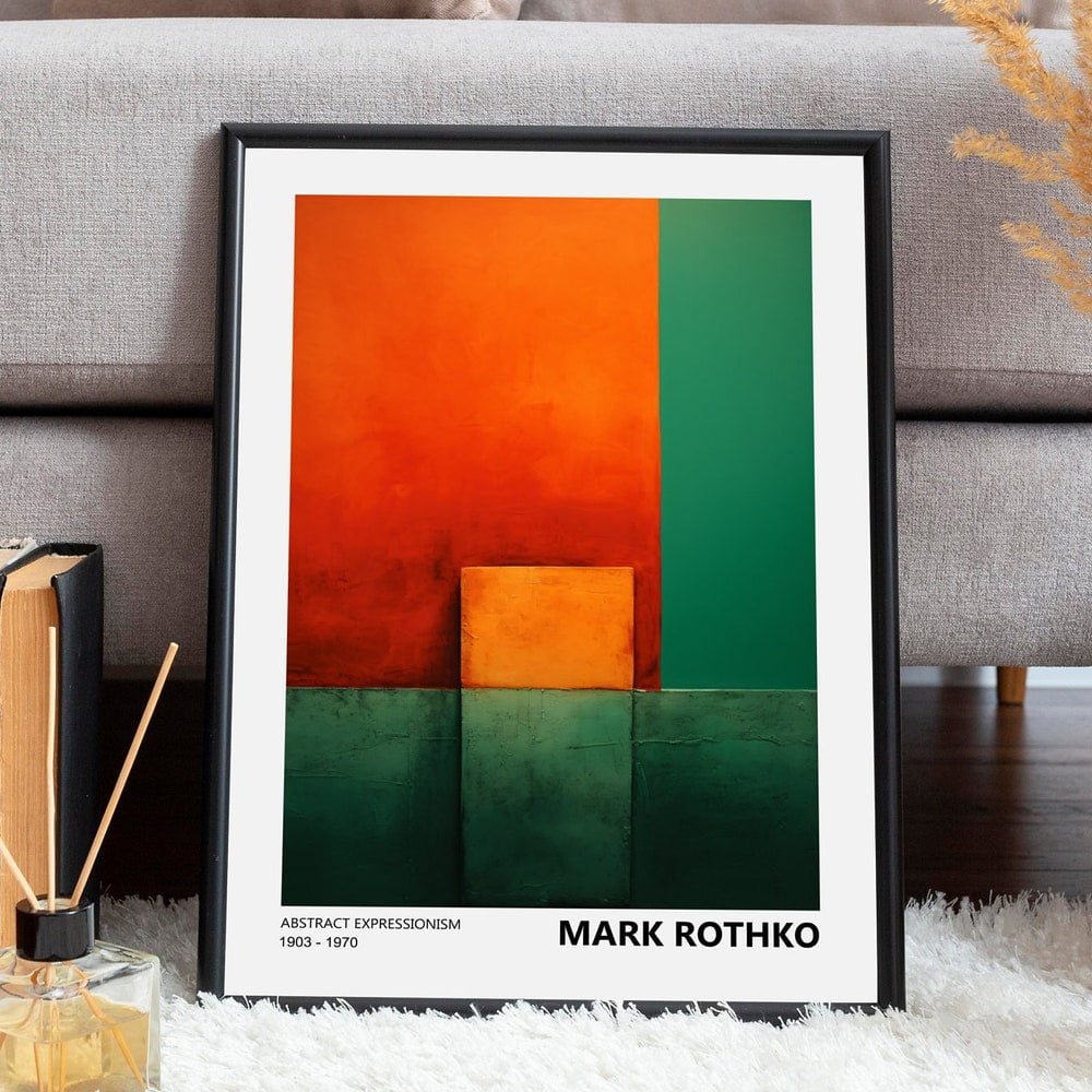 DOPAPRINT Rothko Poster - High quality abstract Rothko wall art ...