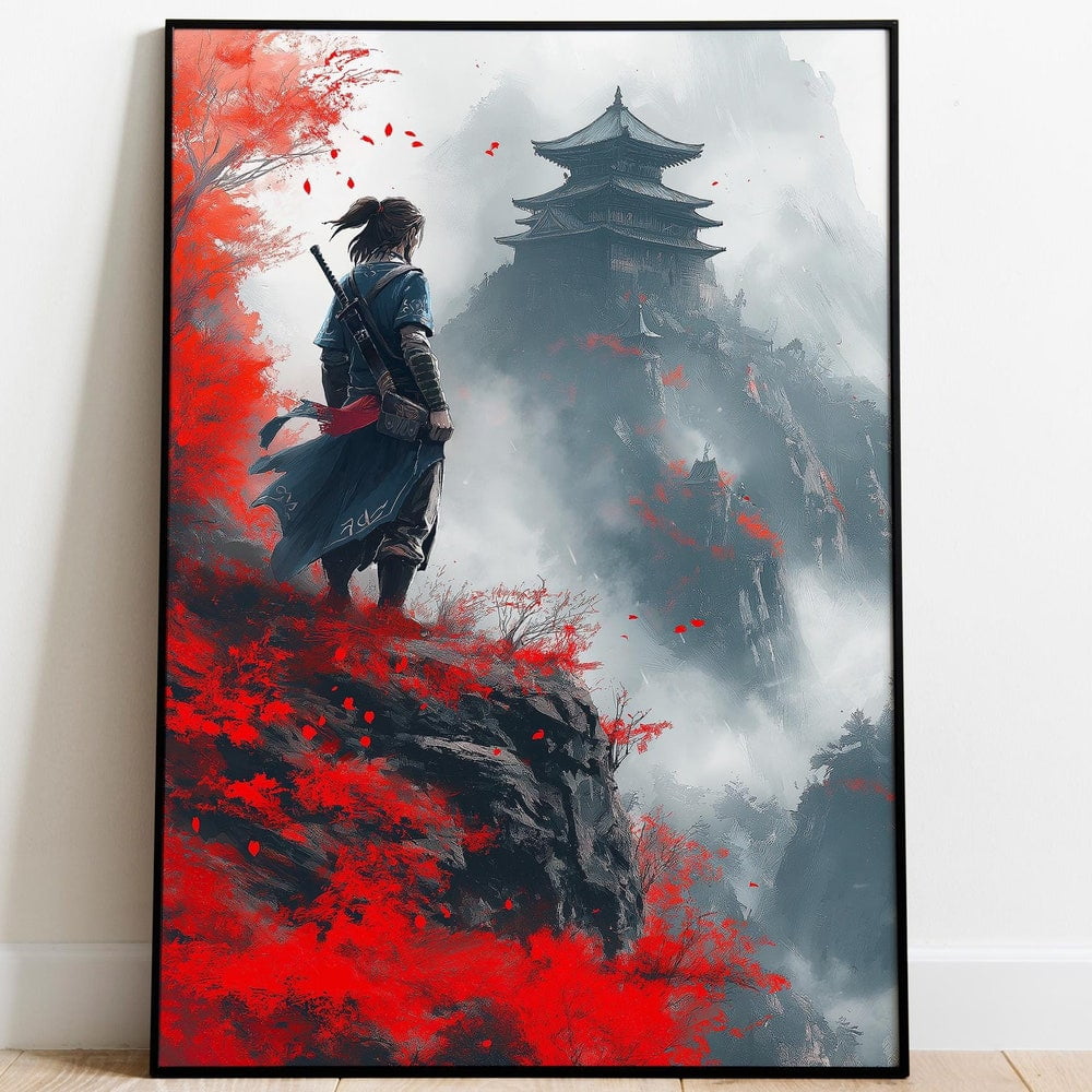 DOPAPRINT Samurai Link, Fan Art Inspired By The Popular Videogame ...