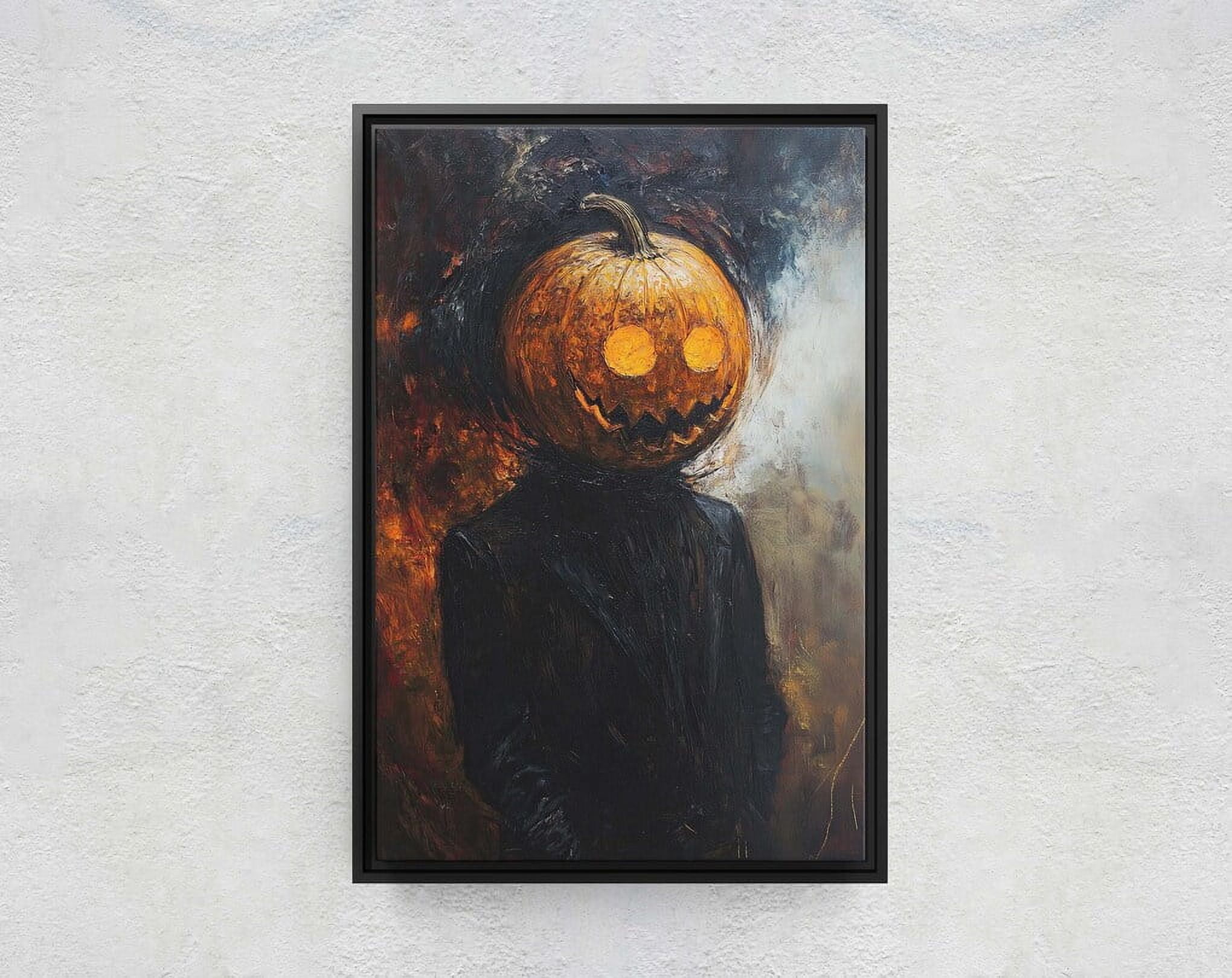 DOPAPRINT Scary Pumpkin, Halloween Art, Headless Horseman, Jack O ...