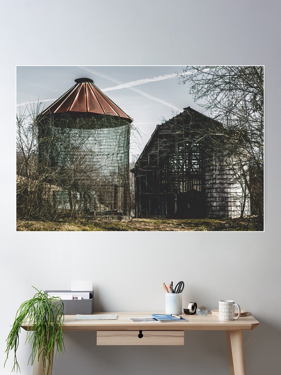DOPAPRINT See Through Farm Poster Wall Art, Modern Wall Decor NO FRAMED ...