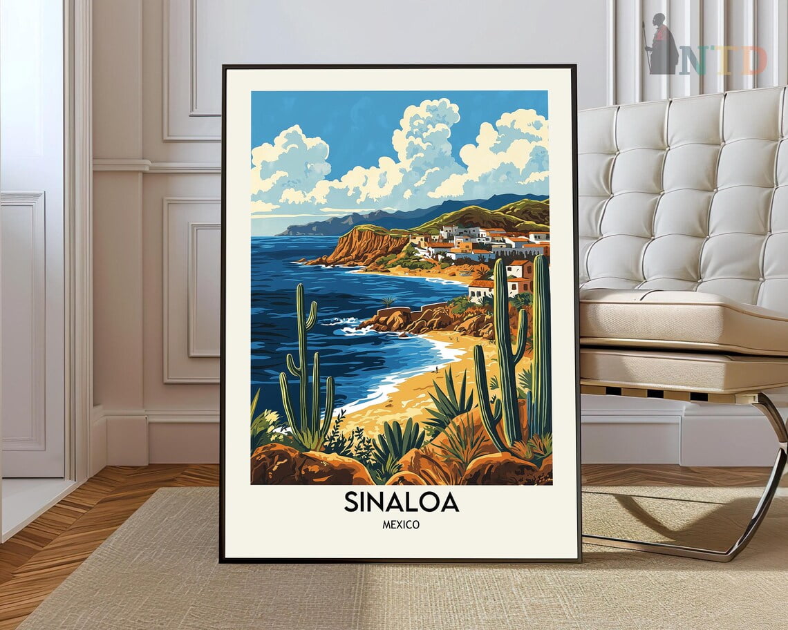 DOPAPRINT Sinaloa Print, Sinaloa Wall Art, Sinaloa Poster, Sinaloa ...