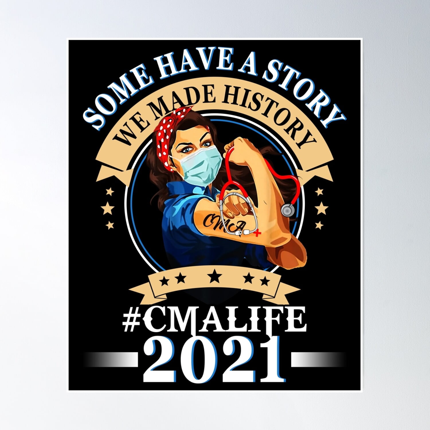 DOPAPRINT Some Have A Story We Made History Cma Life 2021 95 Vintage ...