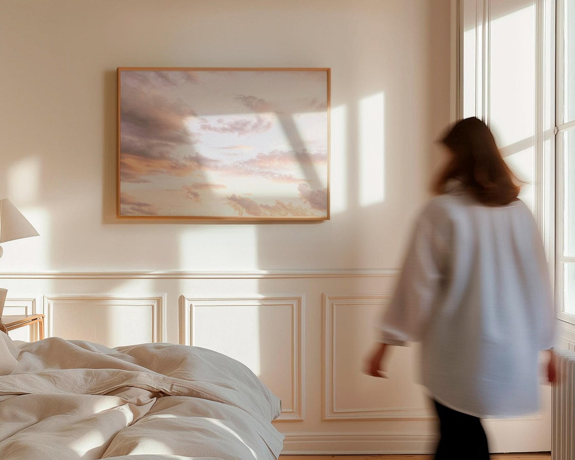 DOPAPRINT Sunset Printable Art Sunset Cloud Photography, Pink Sky Print ...