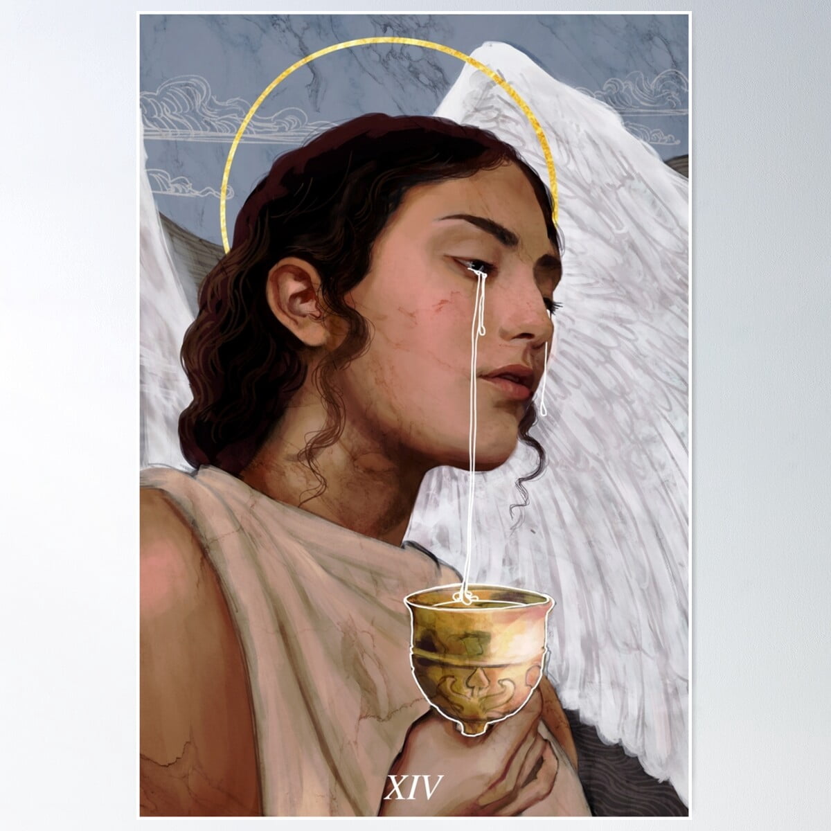 DOPAPRINT Tarot: Temperance Poster Wall Art, Modern Wall Decor NO ...