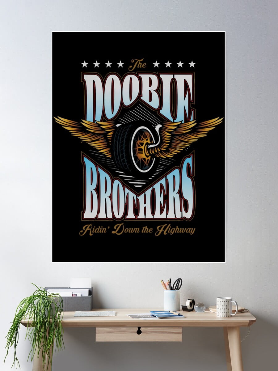 DOPAPRINT The Doobie Vintage - The Doobie Tour Poster Wall Art, Modern ...