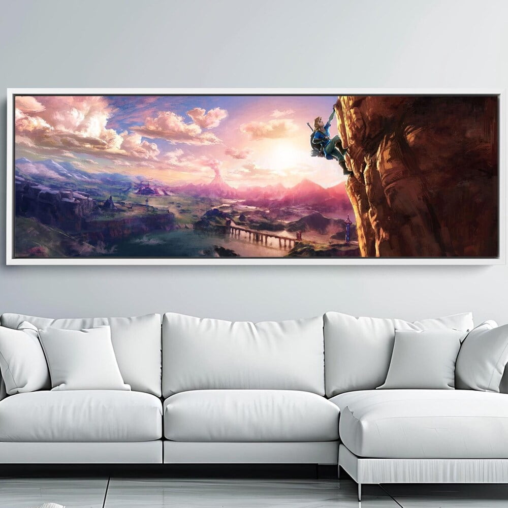 DOPAPRINT The Legend Of Zelda Poster Wall Art- Zelda Video Game Poster ...
