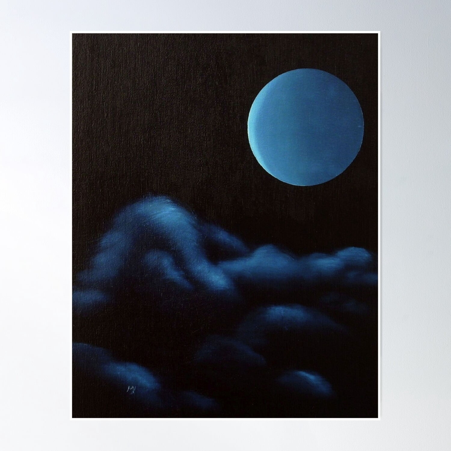 DOPAPRINT The Long Night'S Moon Poster Wall Art, Modern Wall Decor NO ...