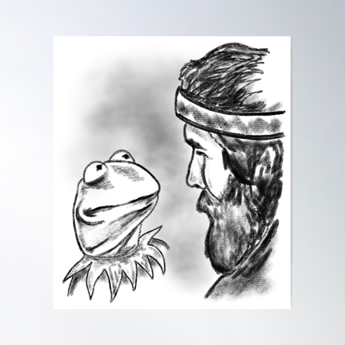 DOPAPRINT The Muppets Kermit The Frog Jim Henson Poster Wall Art ...