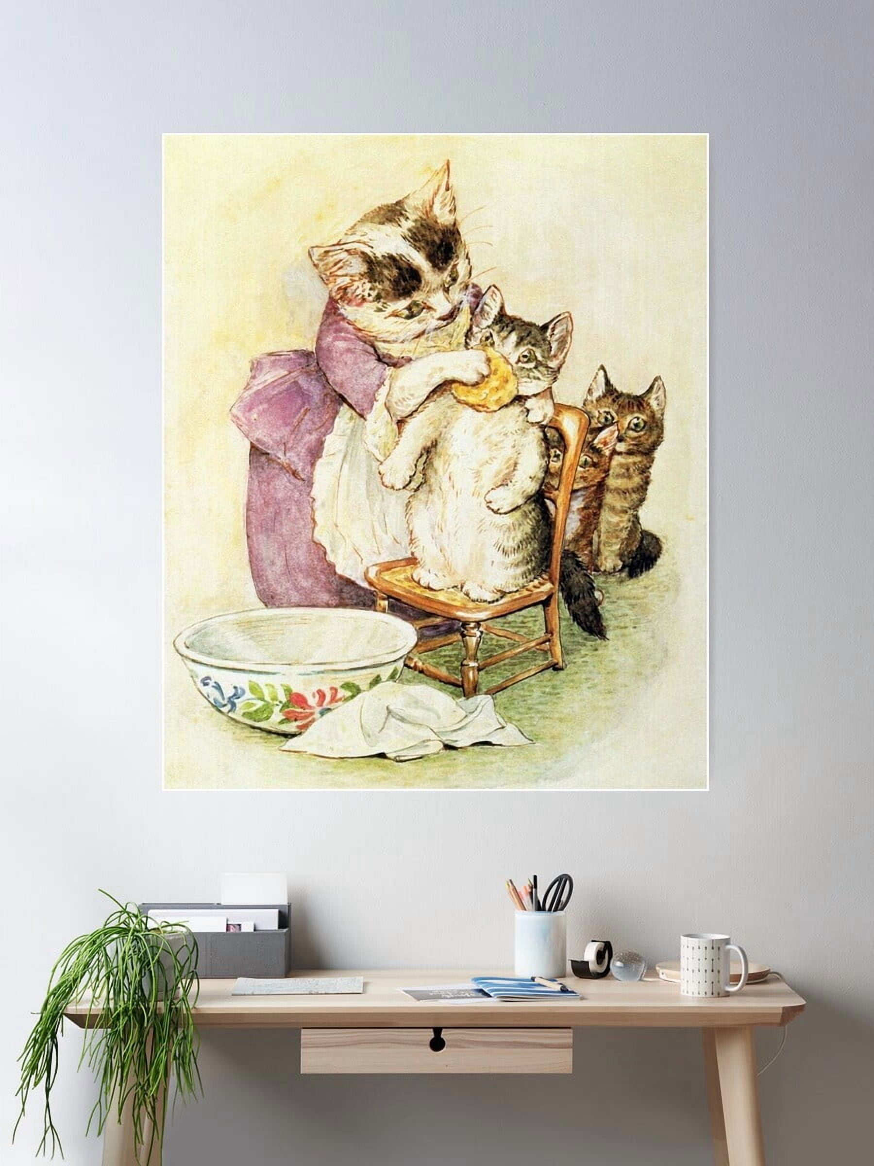 DOPAPRINT The Tale Of Tom Kitten - Beatrix Potter Poster Wall Art, Modern Wall Decor NO FRAMED ...