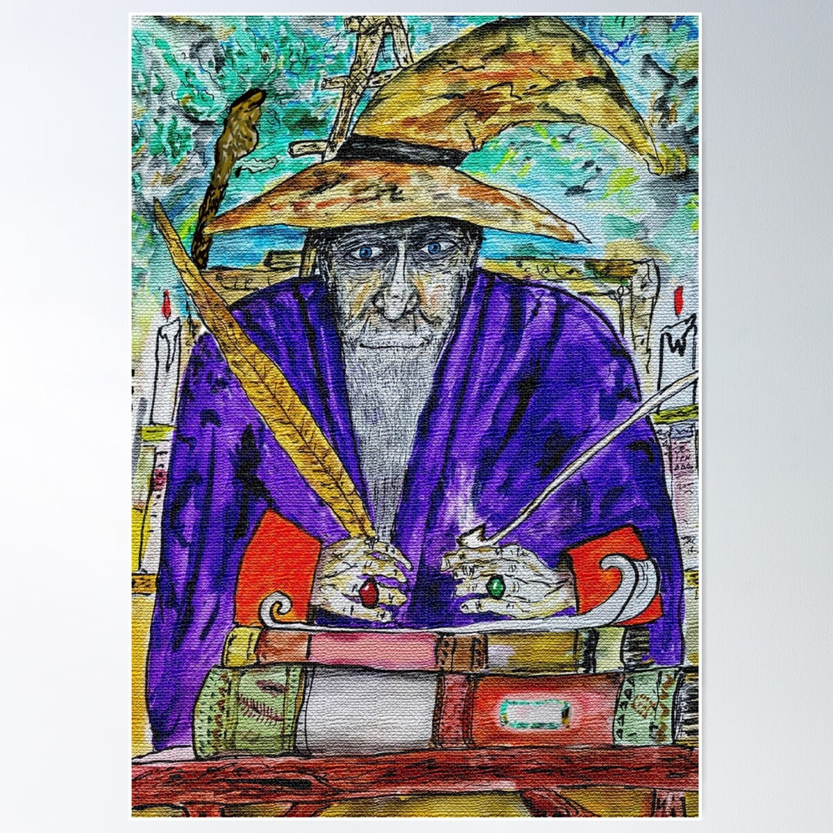 DOPAPRINT The Wizard Of Alderley Edge Poster Wall Art, Bedroom NO ...