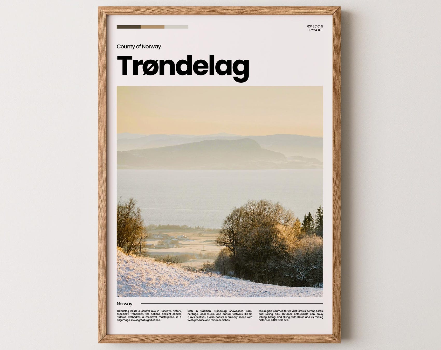 DOPAPRINT TrÃ¸ndelag Poster, TrÃ¸ndelag Print, TrÃ¸ndelag Photo, TrÃ¸ndelag Art, Norway Poster ...