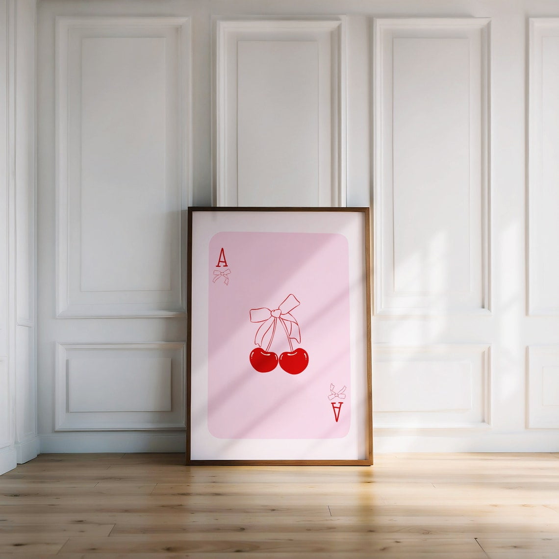 DOPAPRINT Trendy Ace Card Print // Pink Ace Print, Lucky You Print ...