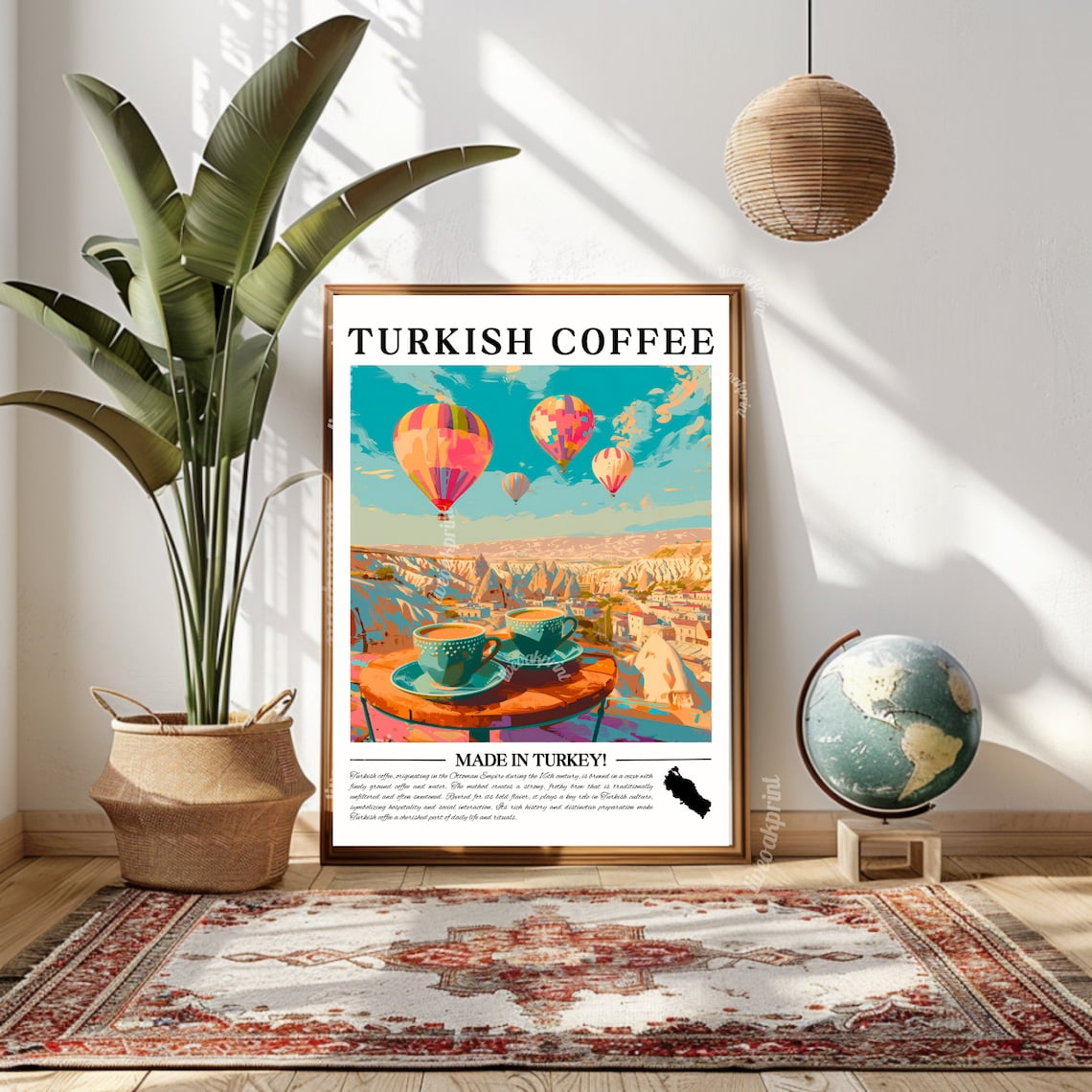 DOPAPRINT Turkey - Turkish Coffee Coffee Around The World Series ...