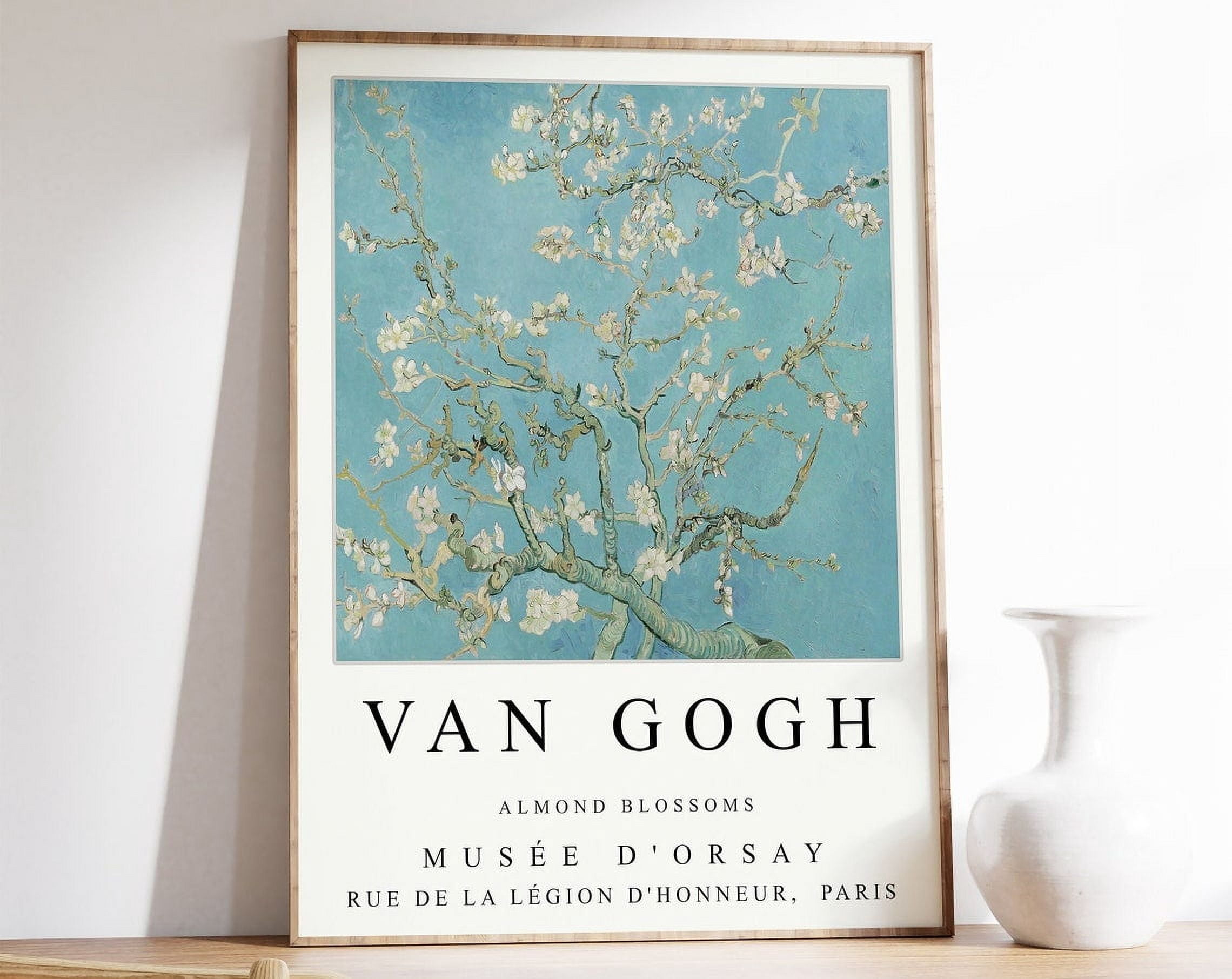 DOPAPRINT Van Gogh Exhibition Poster, Almond Blossom, Van Gogh Wall ...
