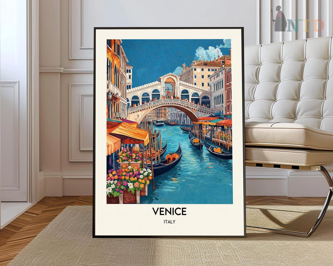 DOPAPRINT Venice Art, Venice Italy, Venice Canal, Venice Photo, Venice ...