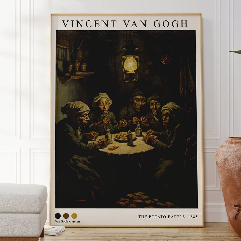DOPAPRINT Vincent Van Gogh Poster - The Potato Eaters - Quality ...