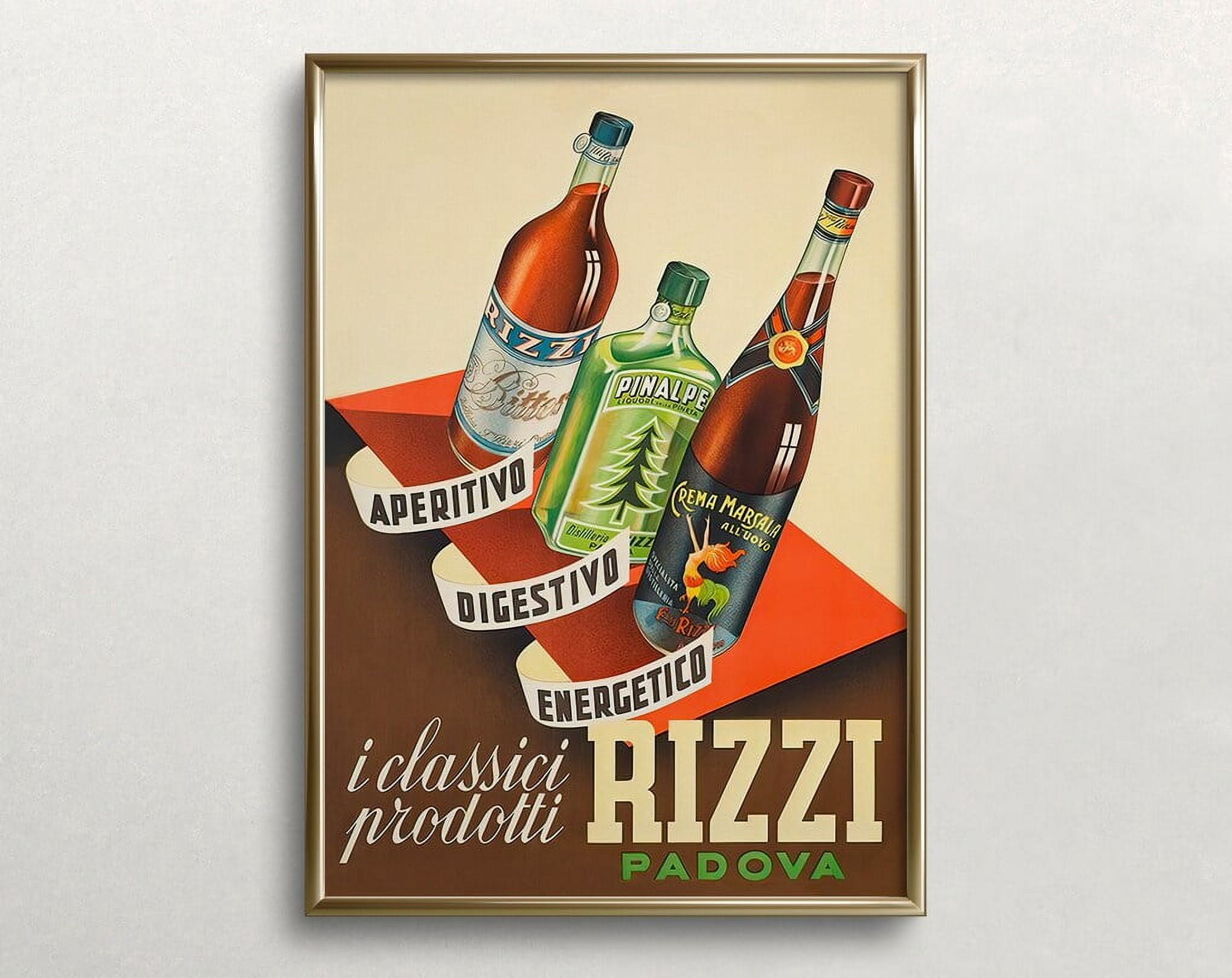 DOPAPRINT Vintage Beverage Art, Bar Wall Decor, Vintage Wall Art ...
