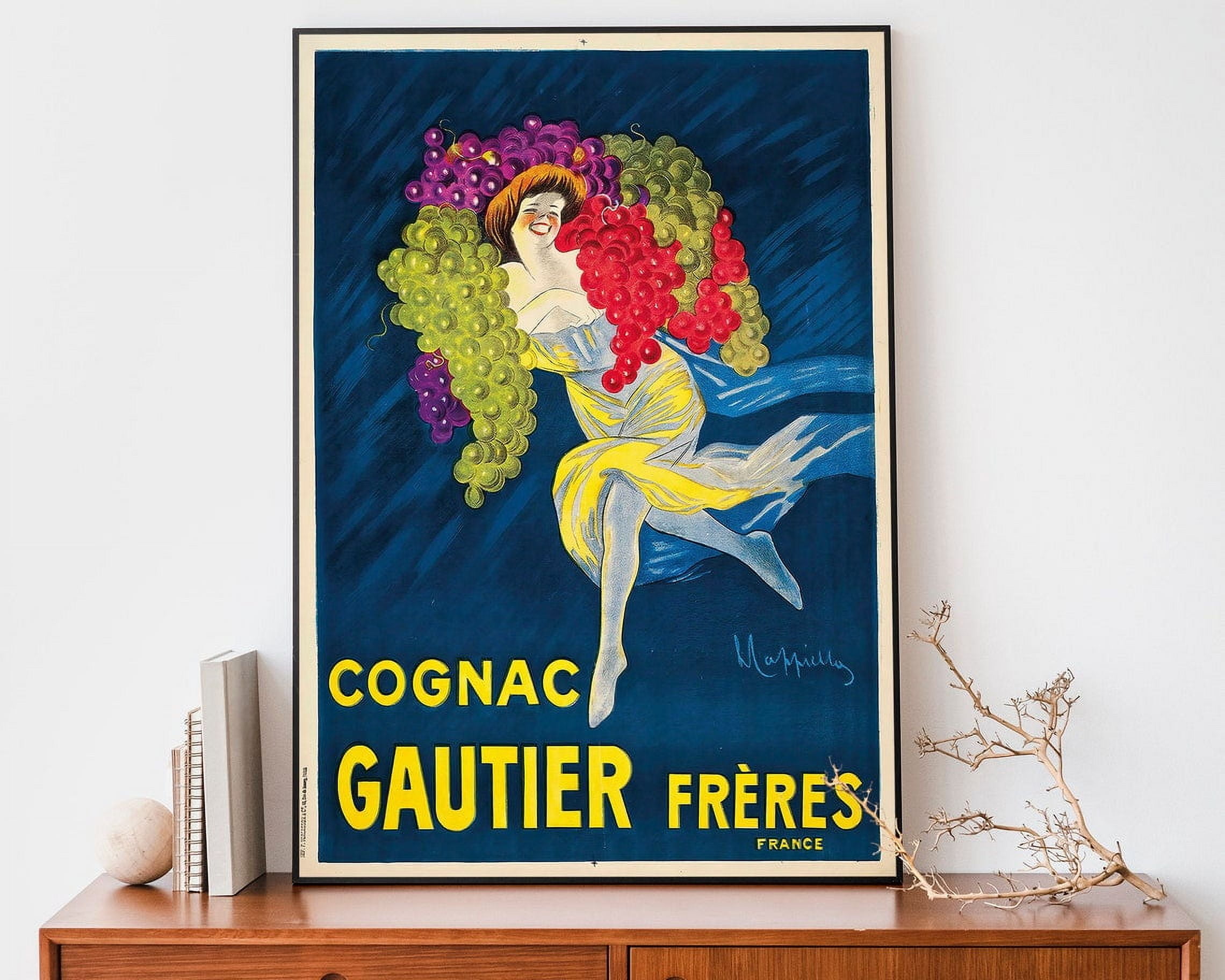 DOPAPRINT Vintage Leonetto Cappiello Poster, Cognac Gautier, Art ...