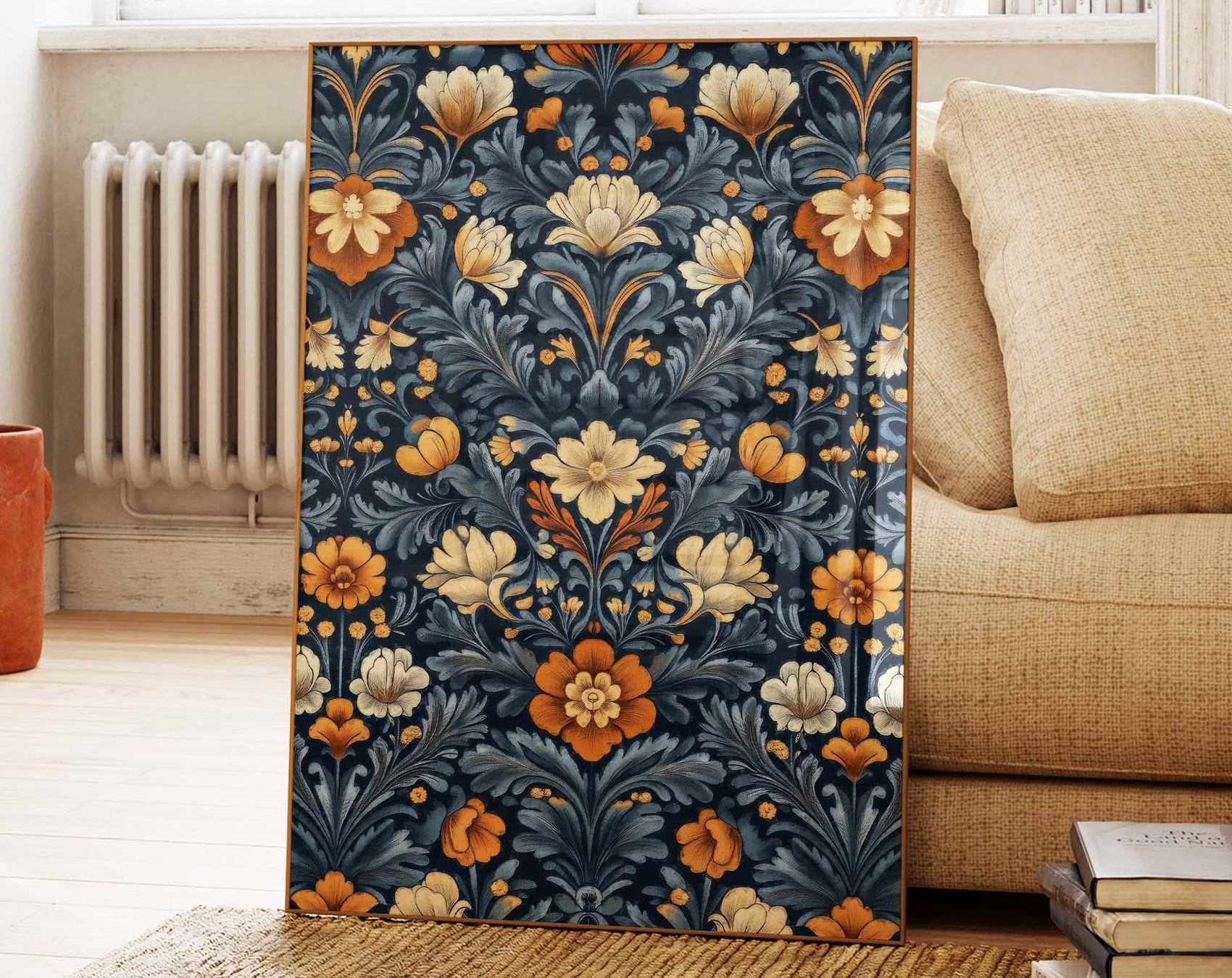 DOPAPRINT William Morris Flowers Pattern Poster, Floral Morris Art ...