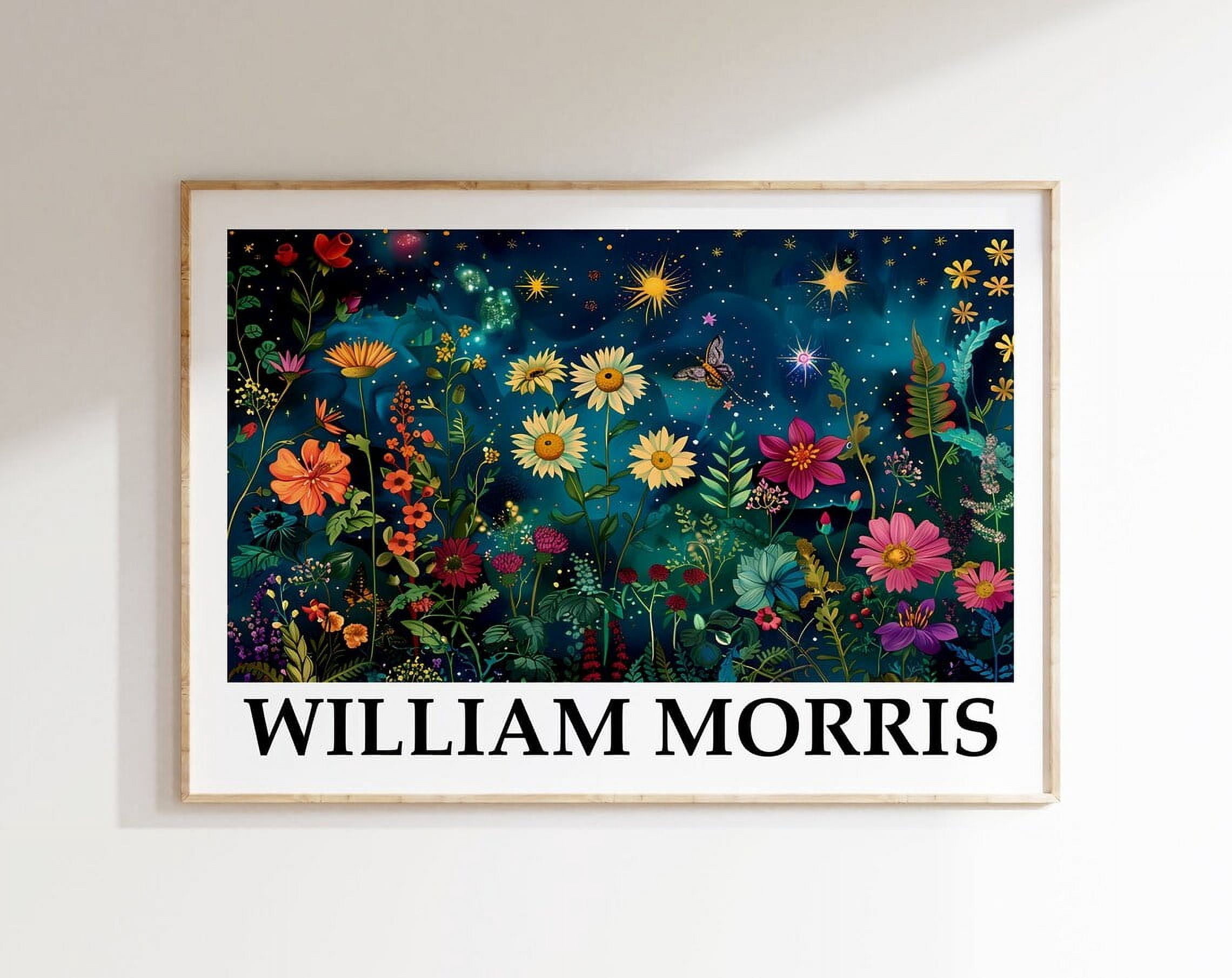 DOPAPRINT William Morris Poster - Flowers, Flower Poster As William ...