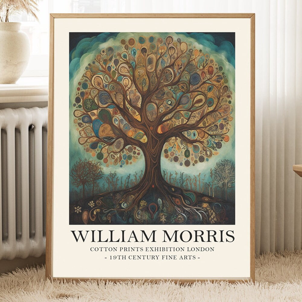 DOPAPRINT William Morris tree of life print, vintage style William ...
