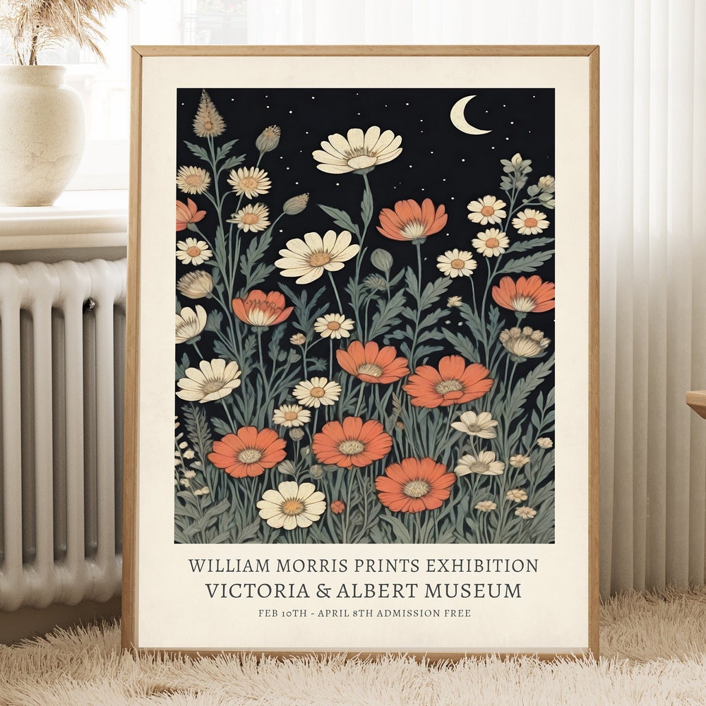 DOPAPRINT William Morris vintage floral print, William Morris pattern ...