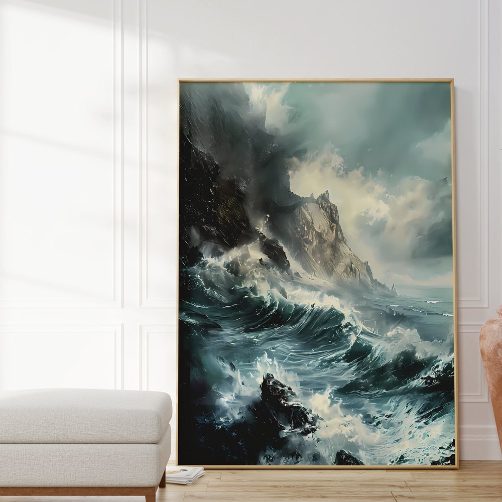 DOPAPRINT William Turner Poster - Coast - Breathtaking landscapes as ...