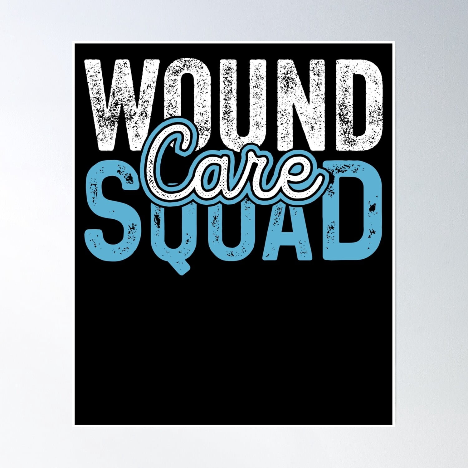 DOPAPRINT Wound Care Squad Doctors And Nursing Poster Wall Art, Modern ...