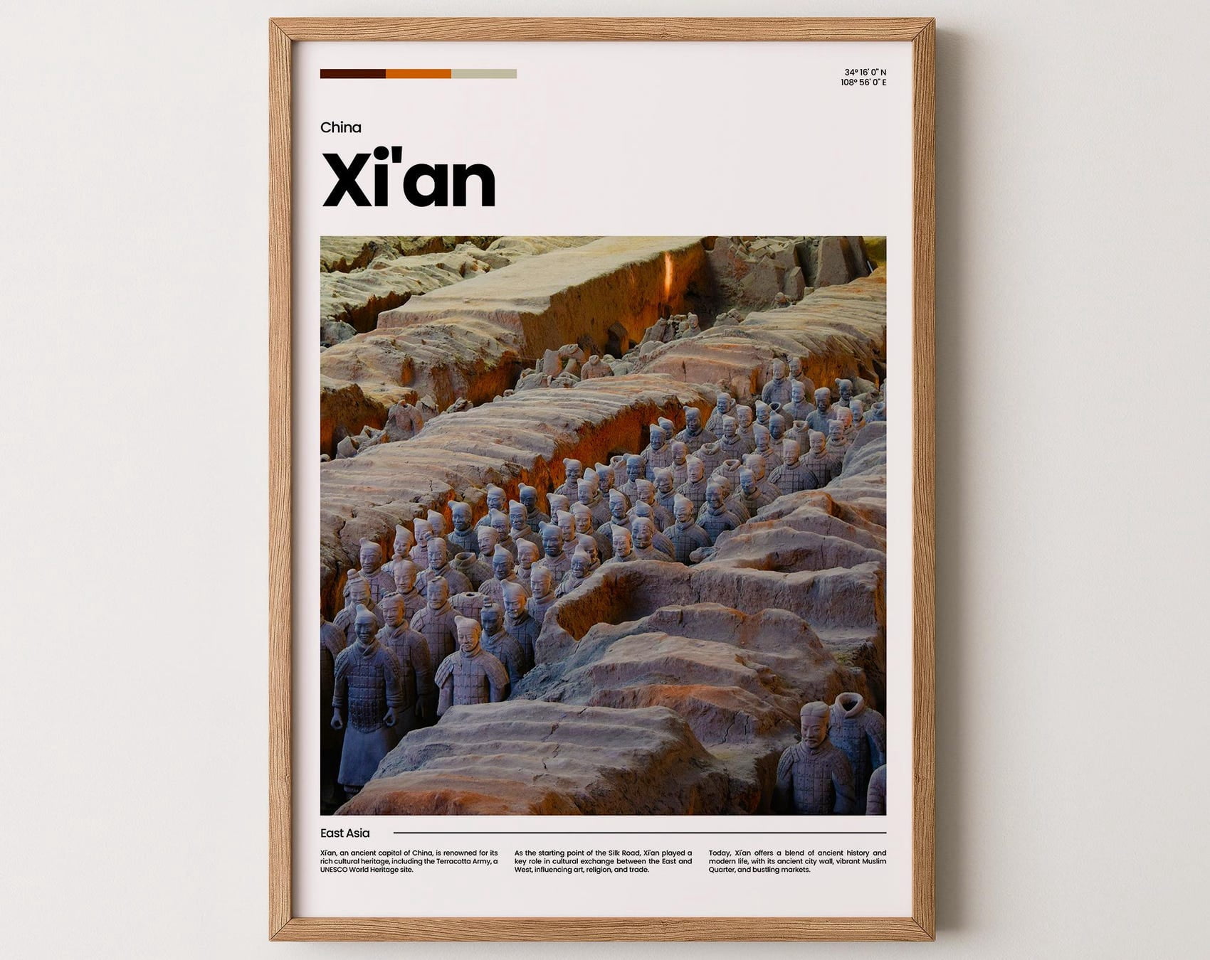 DOPAPRINT Xi'an Poster, Xi'an Print, Xi'an Photo, Xi'an Art, China ...