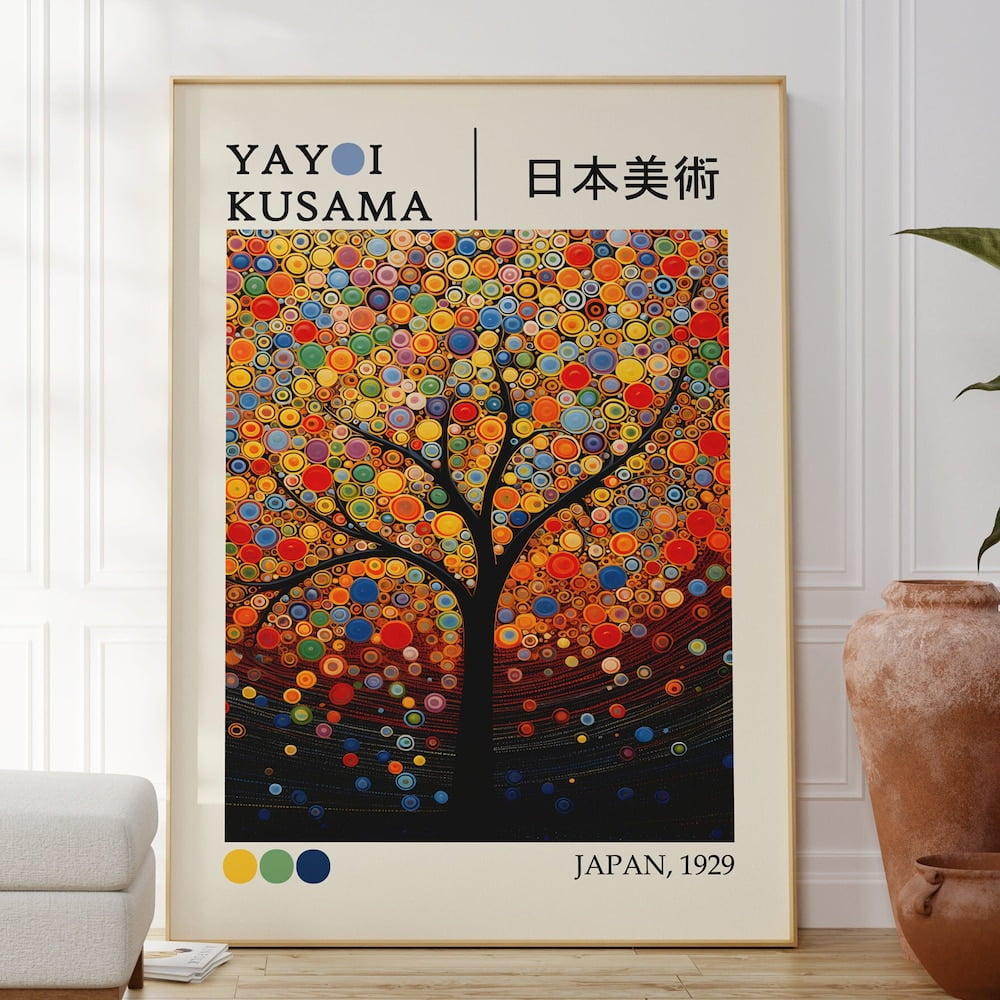DOPAPRINT Yayoi Kusama Poster - High quality Japandi poster for your ...