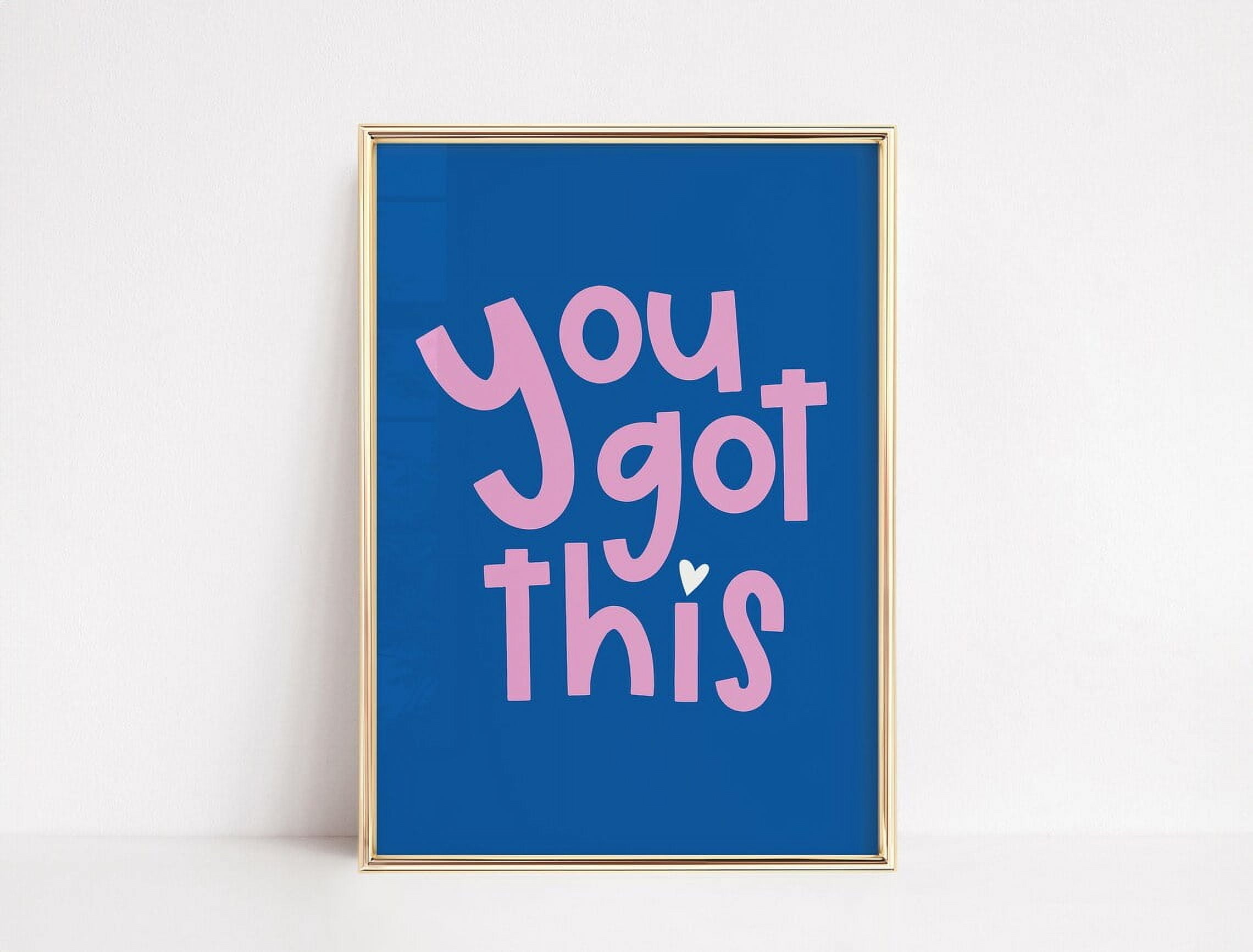 DOPAPRINT You Got This, Spiritual, Inspirational Art Poster, Home Dorm ...