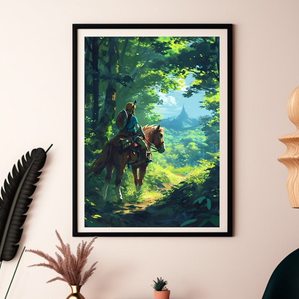 DOPAPRINT Zelda Tears Of The Kingdom Poster, Botw, Legend Of Zelda ...