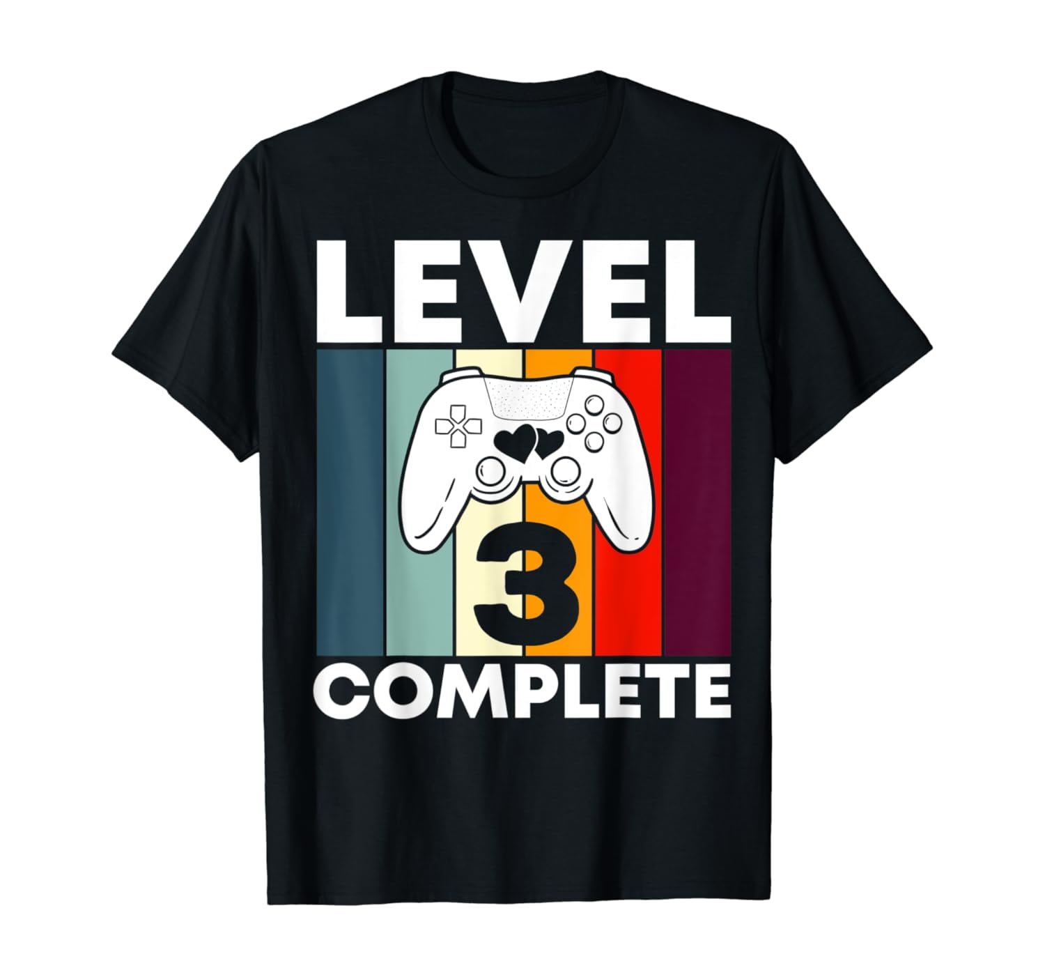 DOPASHIRT 3Rd Year Wedding Anniversary Gift Him Level 3 Complete T ...
