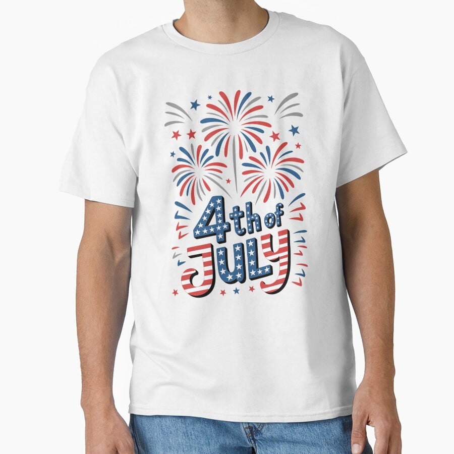 DOPASHIRT 4Th Of July T-Shirt, Patriotic T-Shirt, Usa Independence Day ...