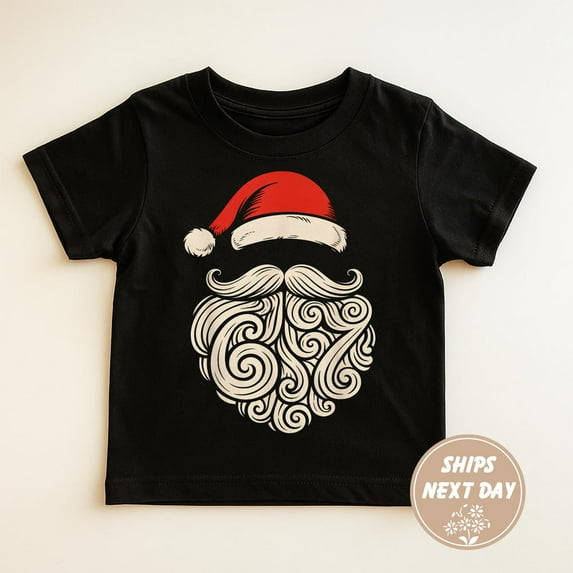 DOPASHIRT 6 7 Jolly Man Beard Noel Graphic, Funny Six Seven Shirt ...