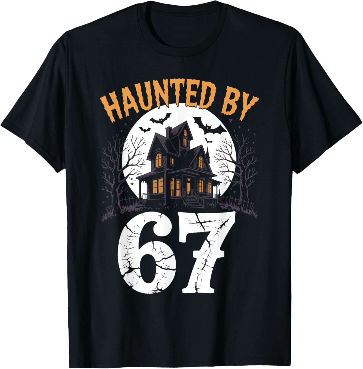 DOPASHIRT 67 Hal.Low.Een Brainrot Haunted 6 7 Six Seven T-Shirt Unisex ...