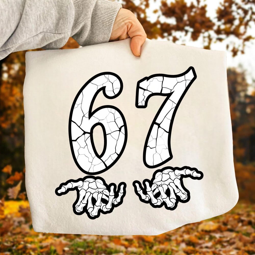 DOPASHIRT 67 Hand Shirt, Funny Six Seven, Generation Alpha, 67 Trend ...