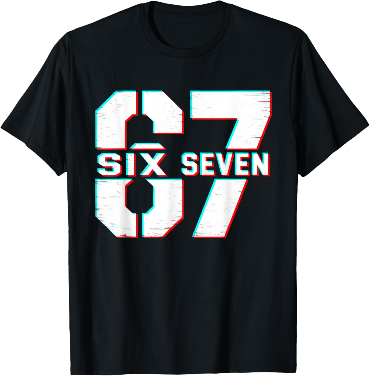DOPASHIRT 67 Six Seven Funny 6 7 Gen Alpha Slang 6-7 T-Shirt Unisex S ...