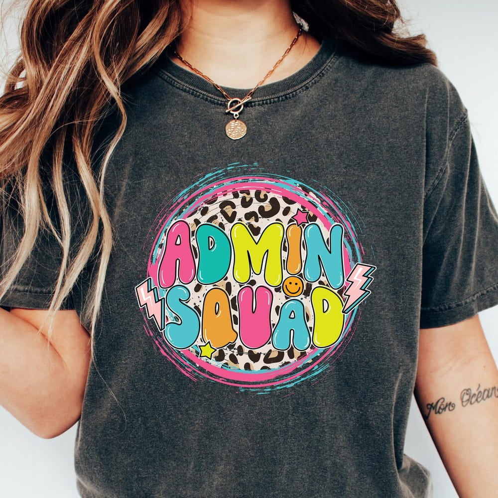 DOPASHIRT Admin Squad T Shirt, Office Squad Gift, Administrative ...