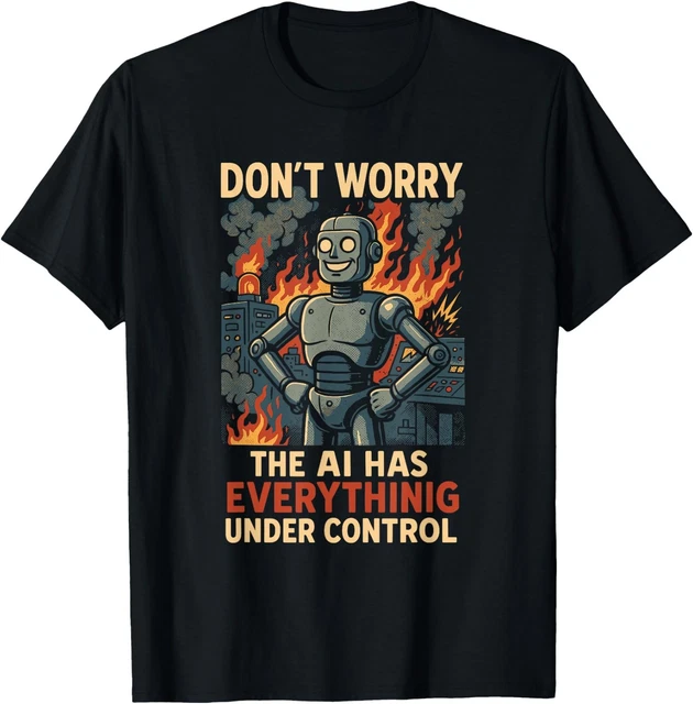 DOPASHIRT Ai Programmer Don'T Worry The Robot Has It Covered T-Shirt ...