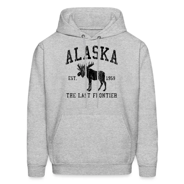 DOPASHIRT Alaska - The Last Frontier Men'S Hoodie Outdoor Hoodie, Trendy Hoodie, Birthday Gift ...