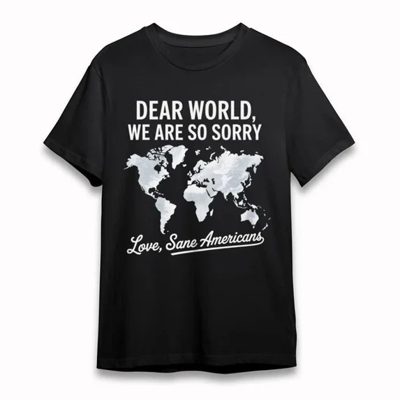 DOPASHIRT All Season Global Sorry Message Sincere Text Tee Unisex S-5XL ...