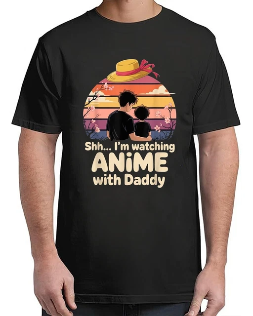 DOPASHIRT Anime With Daddy First Father'S Day Anime T-Shirt Unisex S ...