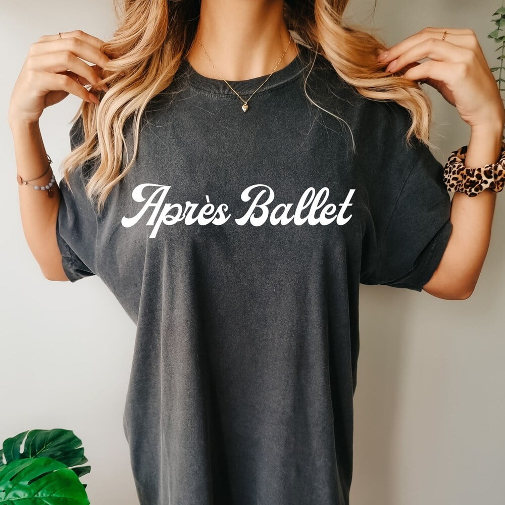 DOPASHIRT Apres Ballet Tee, Retro Ballerina T Shirt, Balletcore ...