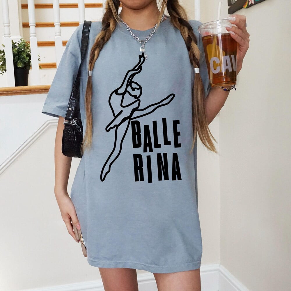 DOPASHIRT Ballerina Graphic Tee, Ballet Dancer Shirt, Trendy Gift For ...