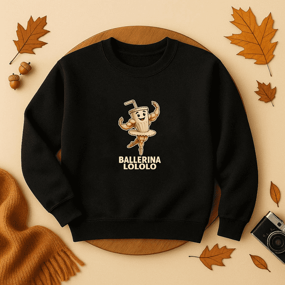 DOPASHIRT Ballerina Lololo Brainrot Funny Italian Brain Rot Sweatshirt ...